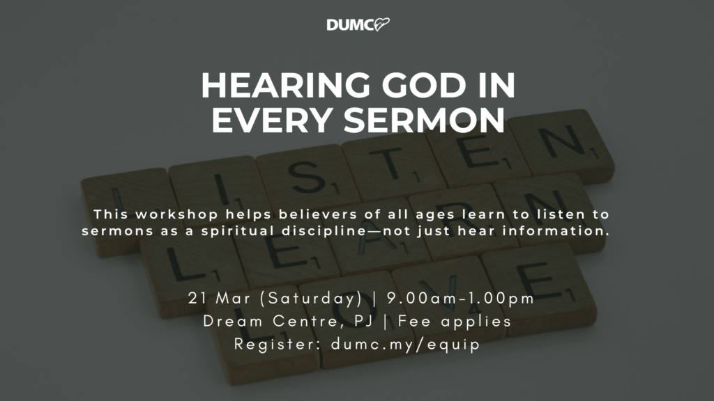 Equip – Hearing God in Every Sermon - DUMC